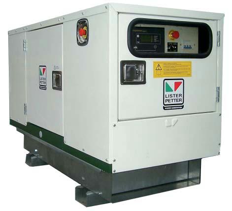 Lister Petter-LLD250 New Marine Generator Set